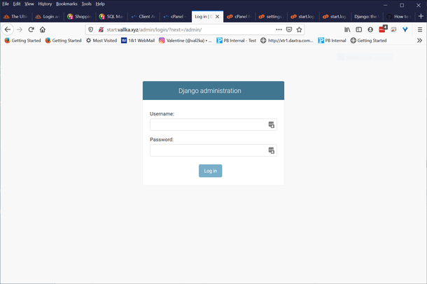 Vallka Blog How To Start Django Application From Scratch On HostPresto 